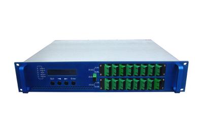 China 32 Port Internet CATV Combiner High Power EDFA 1550nm for FTTX Network 483x468x88mm for sale