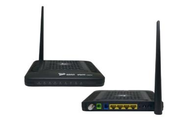 China English Polish WDM Input CATV ONU 4FE 1GE WiFi FTTH ONU with 4 Ethernet Ports 12V 1A for sale