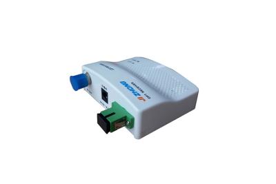 China 47-1000MHz CATV GPON Fiber Optic Node Dual Input Plastic Case 1.3W for sale