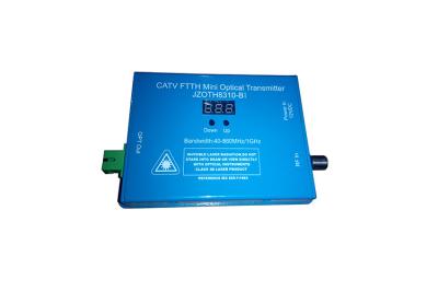 China Durable Digital Analog TV Transmitter , CATV Fiber Optic Transmitter 0~10dBm for sale