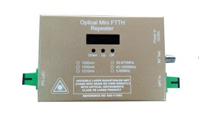 China 1550nm 10mW Portable Mini Optical Transmitter DFB Laser CATV 140x90x26mm for sale