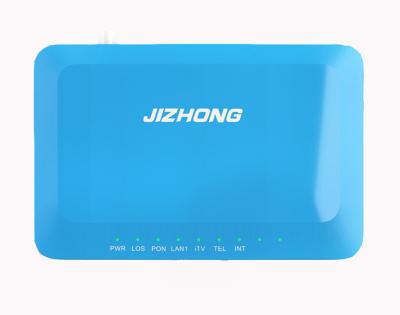 China Fiberhome GPON ONU 2 Port 2FE 1VOIP FTTH Modem 2.488Gbps Downstream for sale