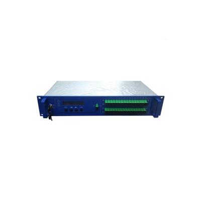 China 32 Ports 16dBm 1550nm High Power EDFA Amplifier with Optional WDM for CATV FTTX for sale