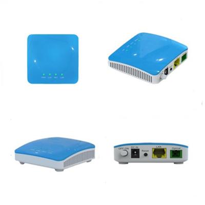 China Single Port 1GE GPON EPON FTTH ONU Compatible Huawei ZTE 20km 2.488Gbps for sale