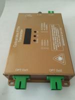 China FTTH Mini Optical Transmitter 1310nm 12mW 1550nm 10mW CATV 47-1000MHz for sale