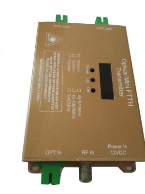 China 1310nm Mini Optical Transmitter 10mW Stable Output Power OEM ODM Available for sale