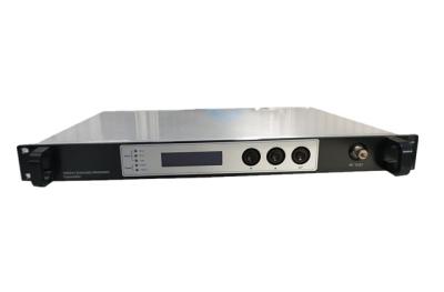 China RJ45 Network Interface 1550nm Optical Transmitter Support AGC MGC SBS 13 16 18dBm for sale