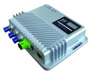 China 1550nm FTTB Optical Receiver 2 Outputs Outdoor CATV Node with AGC 12V 1.5A for sale