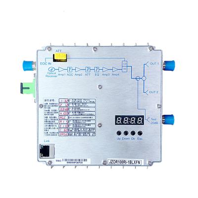 China 47/87-1000MHz FTTB Outdoor Optical Node with WDM AGC 104dBuV 2 Outputs for sale