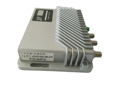 China HFC FTTH Fiber Optic Receiver 104dBuv Two Way 15W 10W Optical Node with AGC for sale