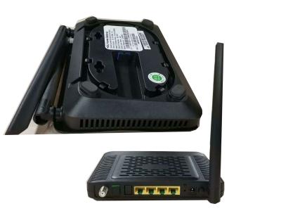 China FTTH EPON GPON ONU WiFi Modem 1GE 3FE 1POTS CATV with RF Output 20km for sale