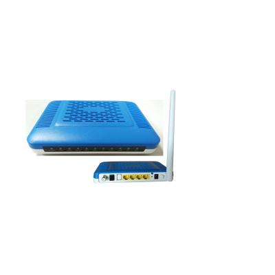 China Single Fiber FTTH EPON ONU 4 LAN Ports 1 RF CATV with WiFi AGC 1.25Gbps for sale