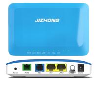 China Single Fiber Mode 1 GE EPON ONU 2 Port OLT 1 GE 1 FE EPON 1.25Gbps for sale