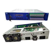 China GPON CATV High Power EDFA Amplifier 64 Ports 1550nm Dual Power Supply for sale