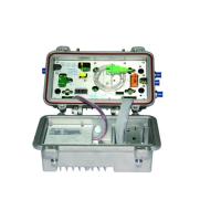 China TV Fiber Optical Receiver Node Waterproof Outdoor AGC Cable With Two Outputs for sale