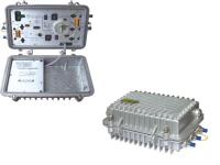 China 1200-1600nm Outdoor Optical Node 2 Way CATV Receiver with AGC 5-1000MHz for sale