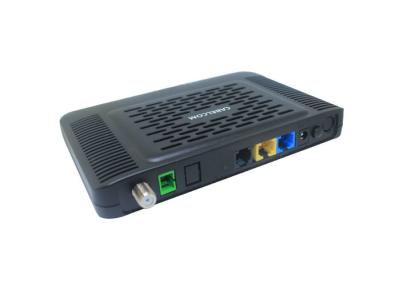 China XPON GEPON HGU 2 LAN CATV FTTH ONU 2GE 1FE 1RF 20km Single Mode Fiber for sale