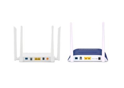 China Universal XPON 1GE 1FE WiFi POTS ONU 300Mbps Dual Mode EPON GPON FTTH for sale