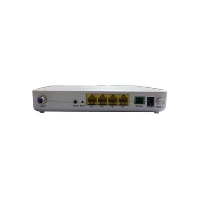 China GPON CATV ONU 1GE+3FE+WiFi Triple Play ONT 2.5G Downstream 1.25G Upstream for sale