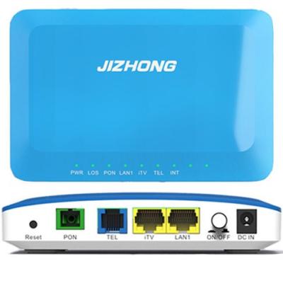China Customized 2 Ports Fiber Optic Equipment 2FE EPON FTTH ONT Modem for sale