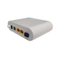 China Low Cost White Case GPON 2 GE TEL FTTH ONU Support SIP G.711 For PON Technology for sale