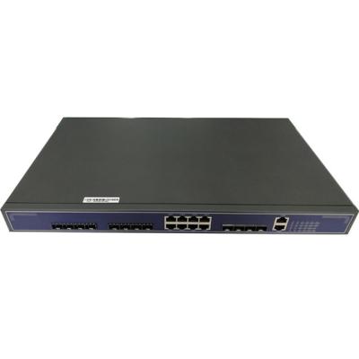 China 16 Port GPON OLT with 8GE Copper RJ45 and 4x10GE SFP+ Uplink 1U Rackmount for sale