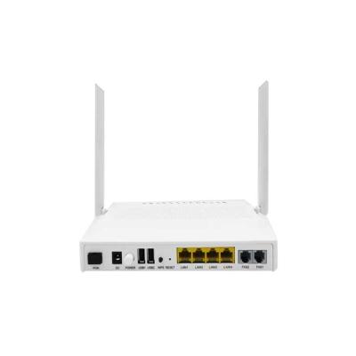 China Dual Band 2.4G 5G WiFi FTTH ONU 4GE 1POTS 2USB XPON GEPON 300Mbps 867Mbps for sale