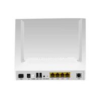 China Dual Band 2.4G 5G WiFi FTTH ONU 4GE 1POTS 2USB XPON GEPON 300Mbps 867Mbps for sale