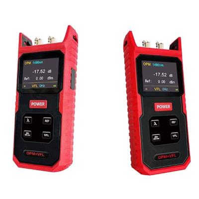 China Optical Power Meter 70 to +10dBm with 10mW Visual Fault Locator 2 in 1 OPM VFL for sale