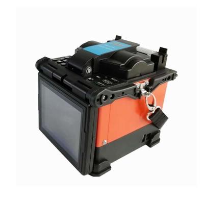 China High Precision 4 Motor Fiber Optic Fusion Splicer 9s Splice Time 4.3 Inch Touch Screen for sale