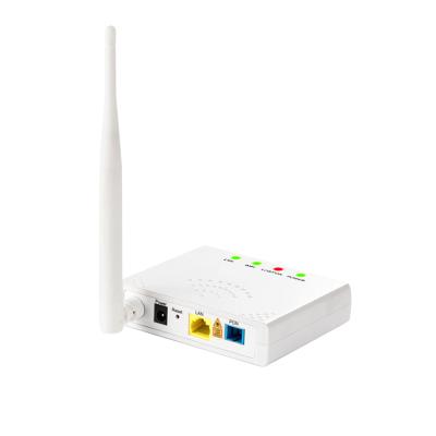 China IEEE802.3ah XPON FTTH ONU 1GE WIFI 300Mbps SC/APC 20km for sale