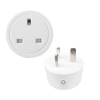 China EU Standard WiFi Smart Plug 16A 2200W Energy Monitoring Remote Control Outlet for sale