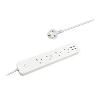 China Universal UK US Smart Power Strip 4 Outlets WiFi Surge Protection 1850W 800J for sale