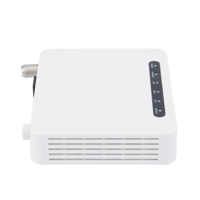 China Dual Mode FTTH ONU EPON GPON Auto Switch ONT with CATV 1GE RJ45 20km SC APC for sale