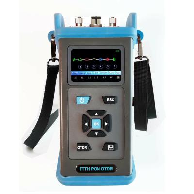 China FTTH PON OTDR Combo Tester 1625nm 6.5km Fault Locator with Optical Power Meter and VFL for sale