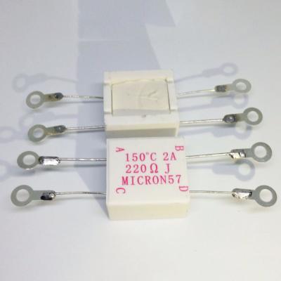 China Mitsubishi Elevator high Temperature Thermal Fuse 150C 2A 220ohm for sale