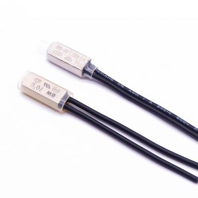 China 45C 50C 55C 60C 65C 70C 75C 80C 85C 90C 95C 100C BW Thermal Switch KSD9700 for sale