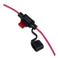 China 12AWG 14AWG 16AWG 18AWG Blade Fuse Holders with Cover for sale