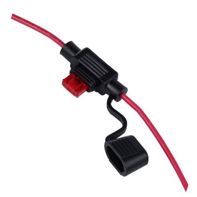 China 12AWG 14AWG 16AWG 18AWG Blade Fuse Holders with Cover for sale