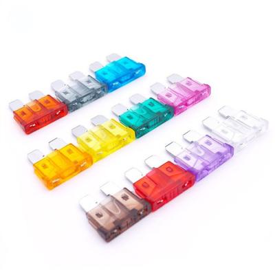 China Blade Standard Car Fuse 32V 1A to 50A Current Colorful for sale