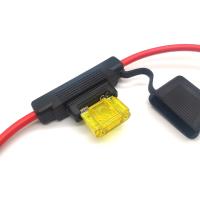 China Waterproof Inline Automotive Fuse Holder With Cover For Maxi Fuse for sale