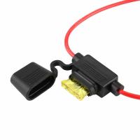 China 12V Water Resistant Add-A-Circuit Blade Type Inline Fuse Holder With Cap for sale