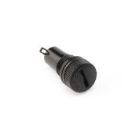 China PTF30 5x20MM Glass Ceramic Black Insurance Tube Socket Panel Mounting Fuse Holder for sale