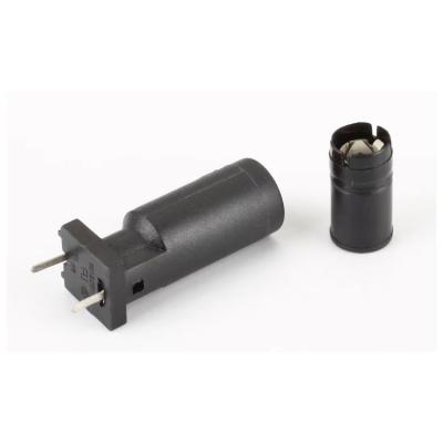 China PBT Housing Brass Terminal PCB Mounted Fuse Holder 10A 250VAC 5X20mm H3-56A for sale
