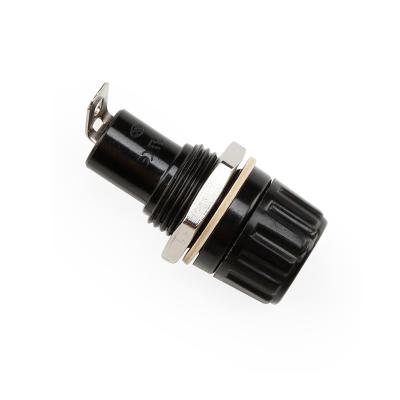 China H3-57 Bayonet Type Cap Soldering Terminal Panel Mount Fuse Holder 10A 250V AC 5.2x20MM for sale