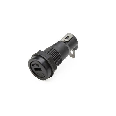 China Heat Resistance Vertical Terminal MF528 Panel Mount Fuse Holder 5x20mm 10A 250V for sale
