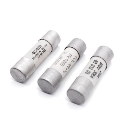 China Low Voltage Pv Fuse 0.5 1 2 3 4 5 6 8 10 15 16 20 32A Amp Ar 10x38 for sale