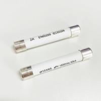 China DC 1500V 10*65mm 10*85mm Photovoltaic System Solar PV Fuse 1A 5A 10A 15A 20A 25A Cylindrical Fusible Link Ceramic Fuses for sale