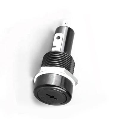 China H3-41 Raplce R3-18 Heavy Duty Faston 40A 600V AC 10x38mm Glass Ceramic Screw Type Midget Panel Mount Fuse Holder for sale