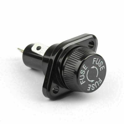 China R3-18 Panel Mount Chassis Fuse Holder for 10x38mm Glass Fuses 30A 600V Arrival Holder Fuses for sale